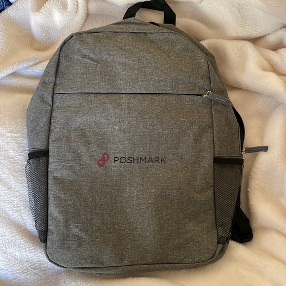 Bags | Poshmark Branded Backpack | Poshmark